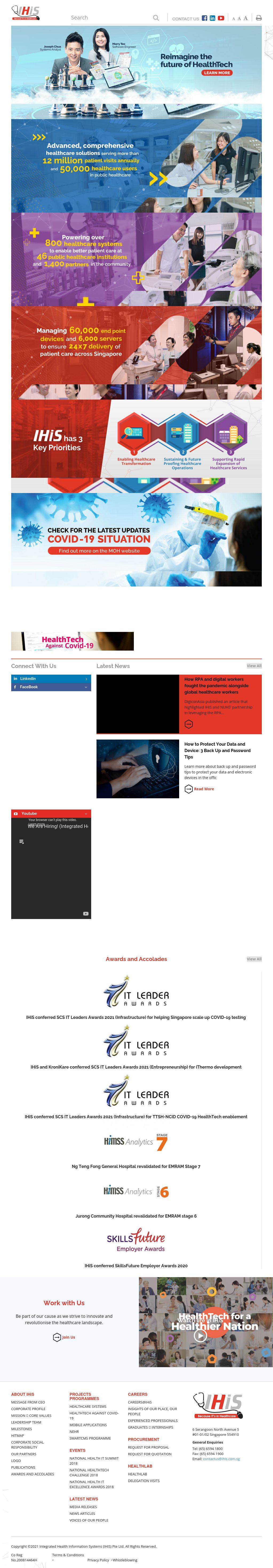 ihis.com.sg - .SG Domain Names: Singapore Business Directory