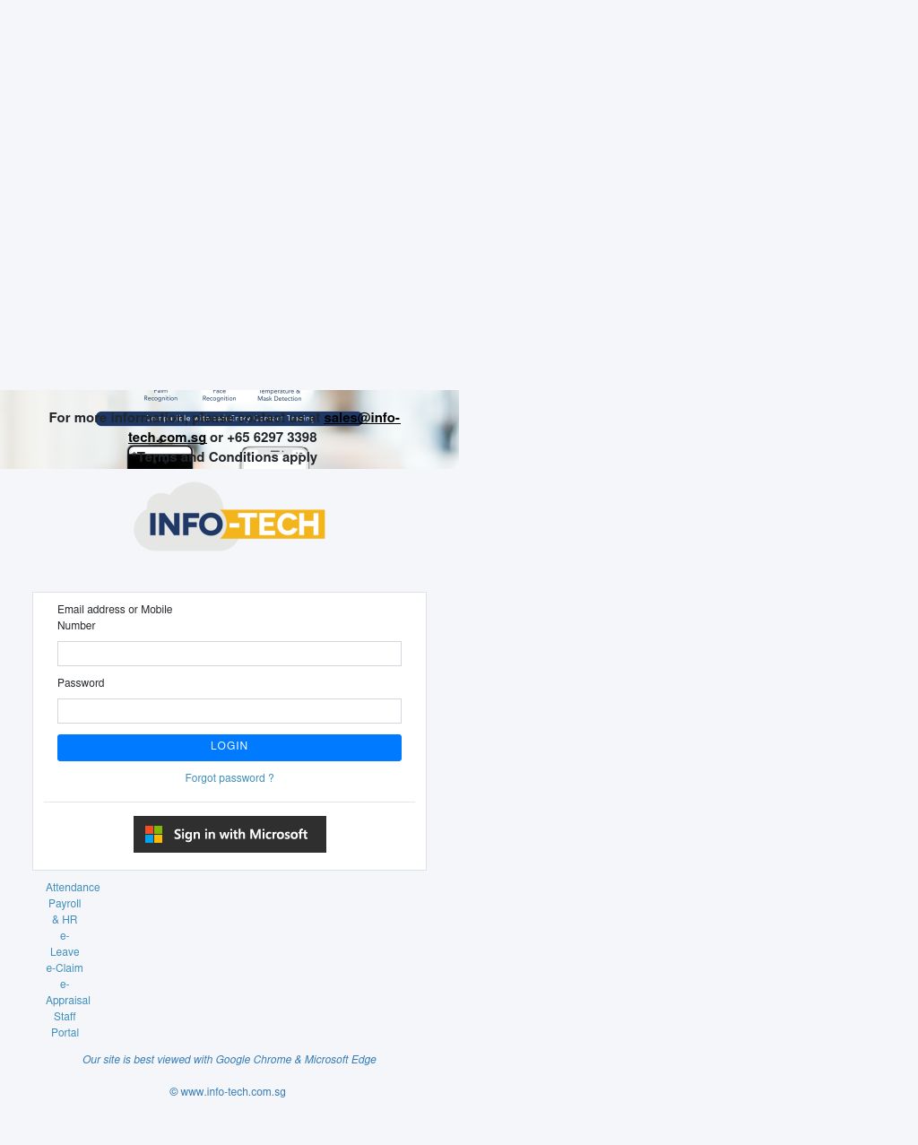 infotech-cloudhr.com.sg - .SG Domain Names: Singapore Business Directory