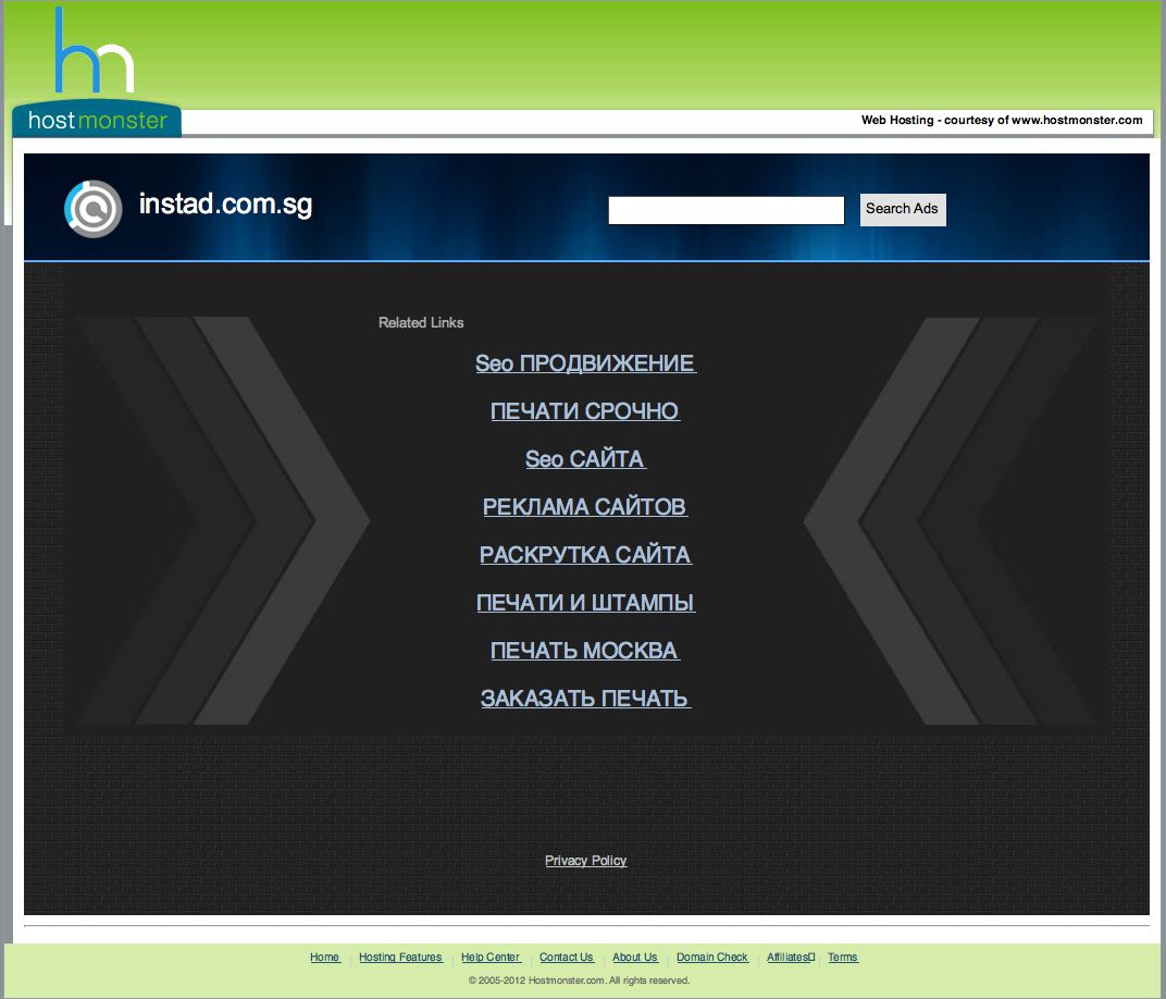 instad.com.sg - .SG Domain Names: Singapore Business Directory