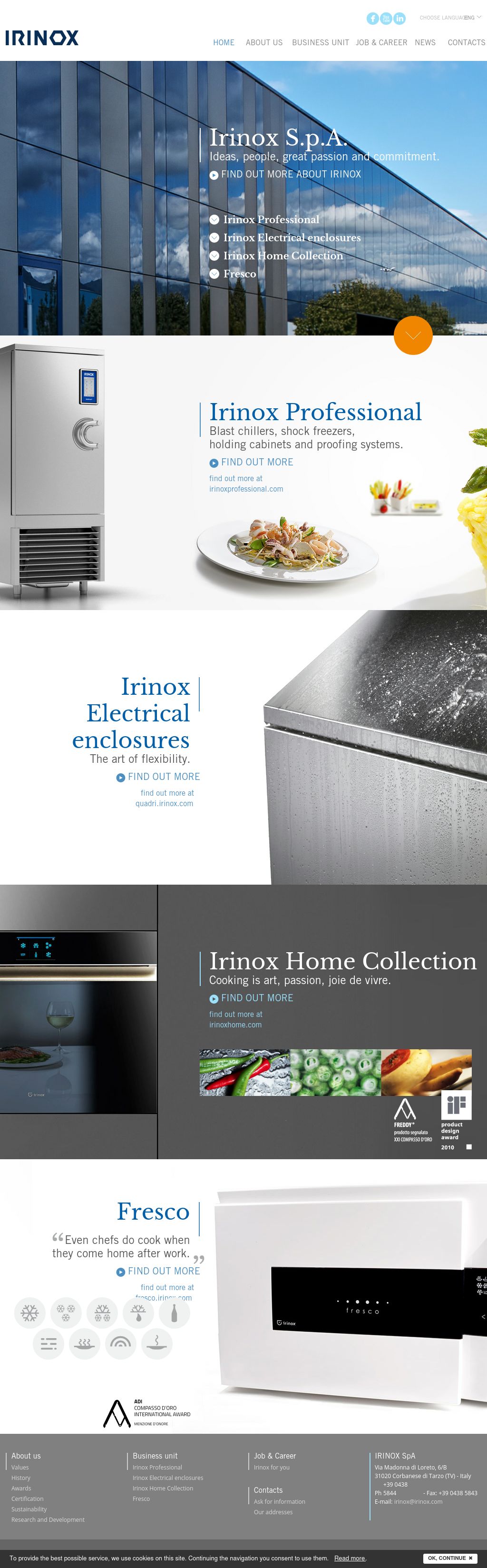 irinox.com.sg - .SG Domain Names: Singapore Business Directory