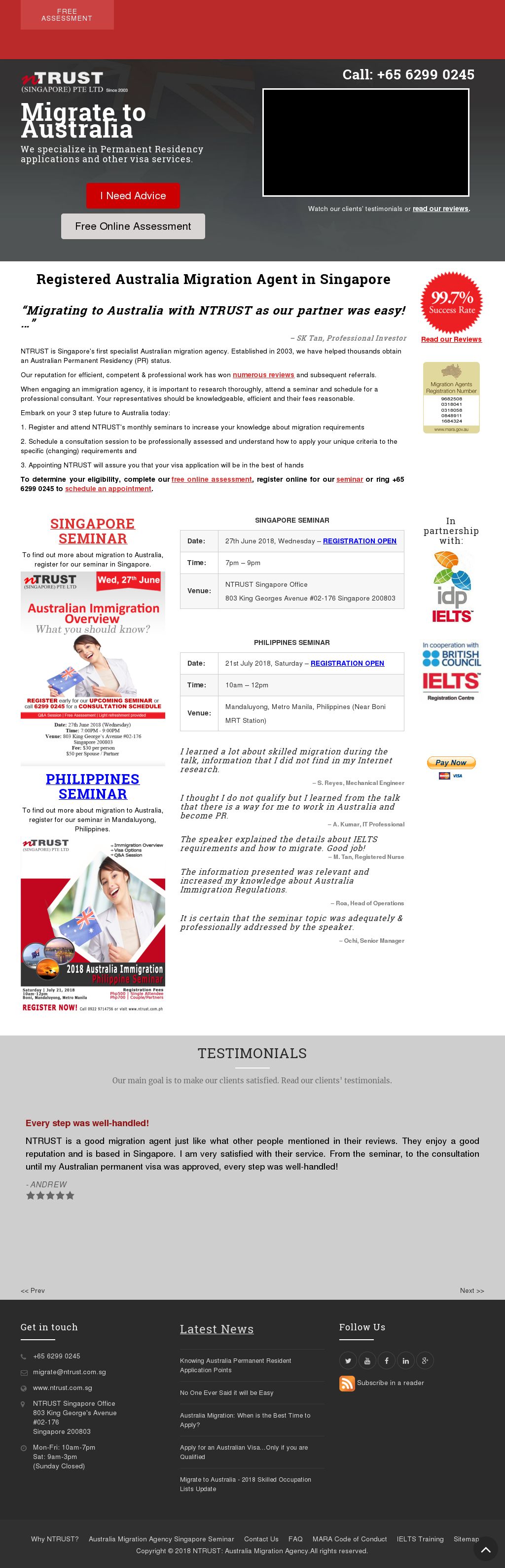 ntrust.com.sg - .SG Domain Names: Singapore Business Directory