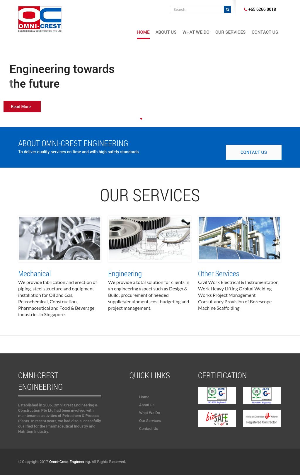 omni-crest.com.sg - .SG Domain Names: Singapore Business Directory