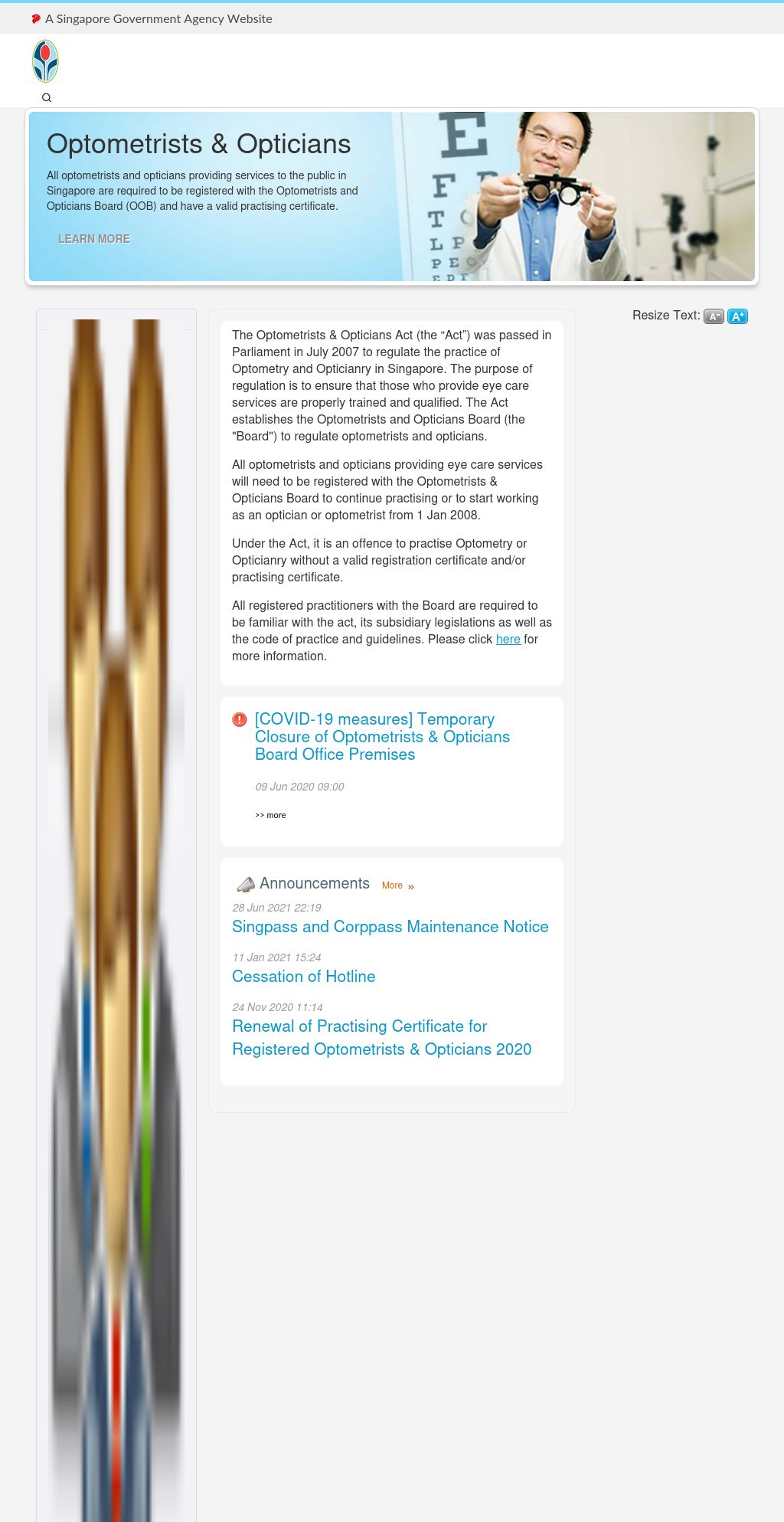 oob.gov.sg - .SG Domain Names: Singapore Business Directory