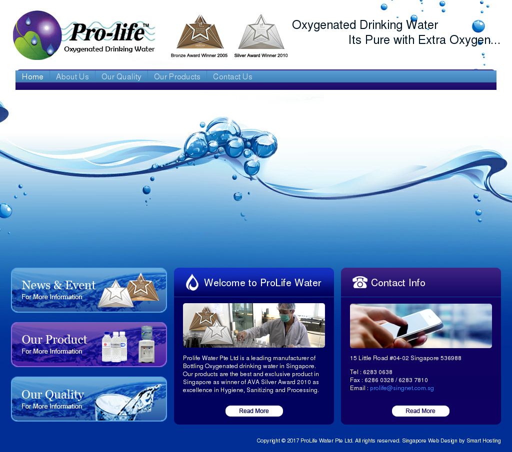 prolifewater.com.sg - .SG Domain Names: Singapore Business Directory