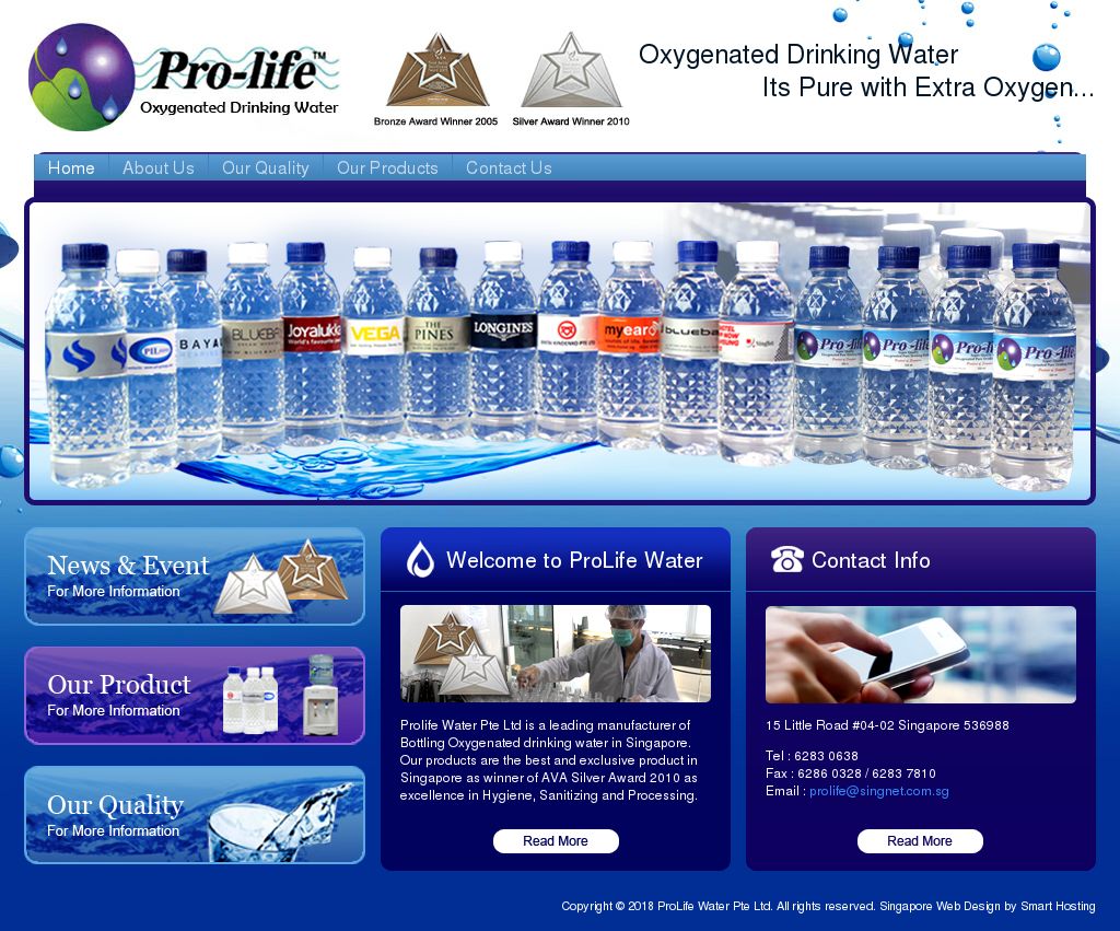 prolifewater.com.sg - .SG Domain Names: Singapore Business Directory