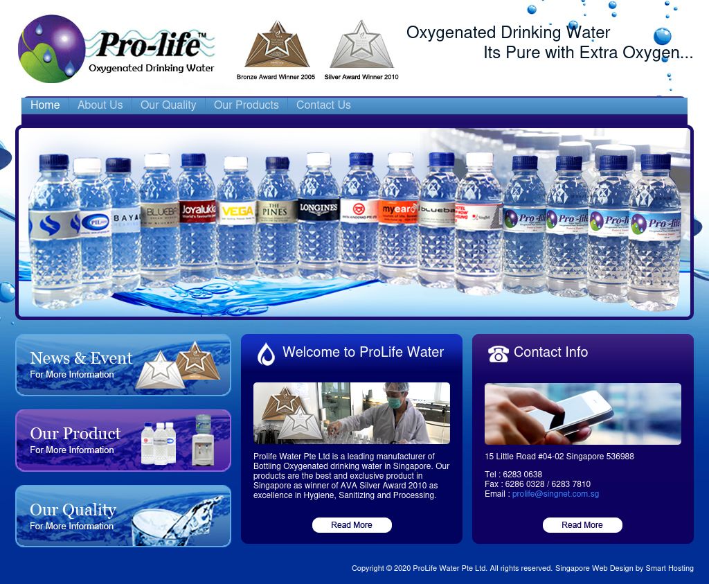 prolifewater.com.sg - .SG Domain Names: Singapore Business Directory