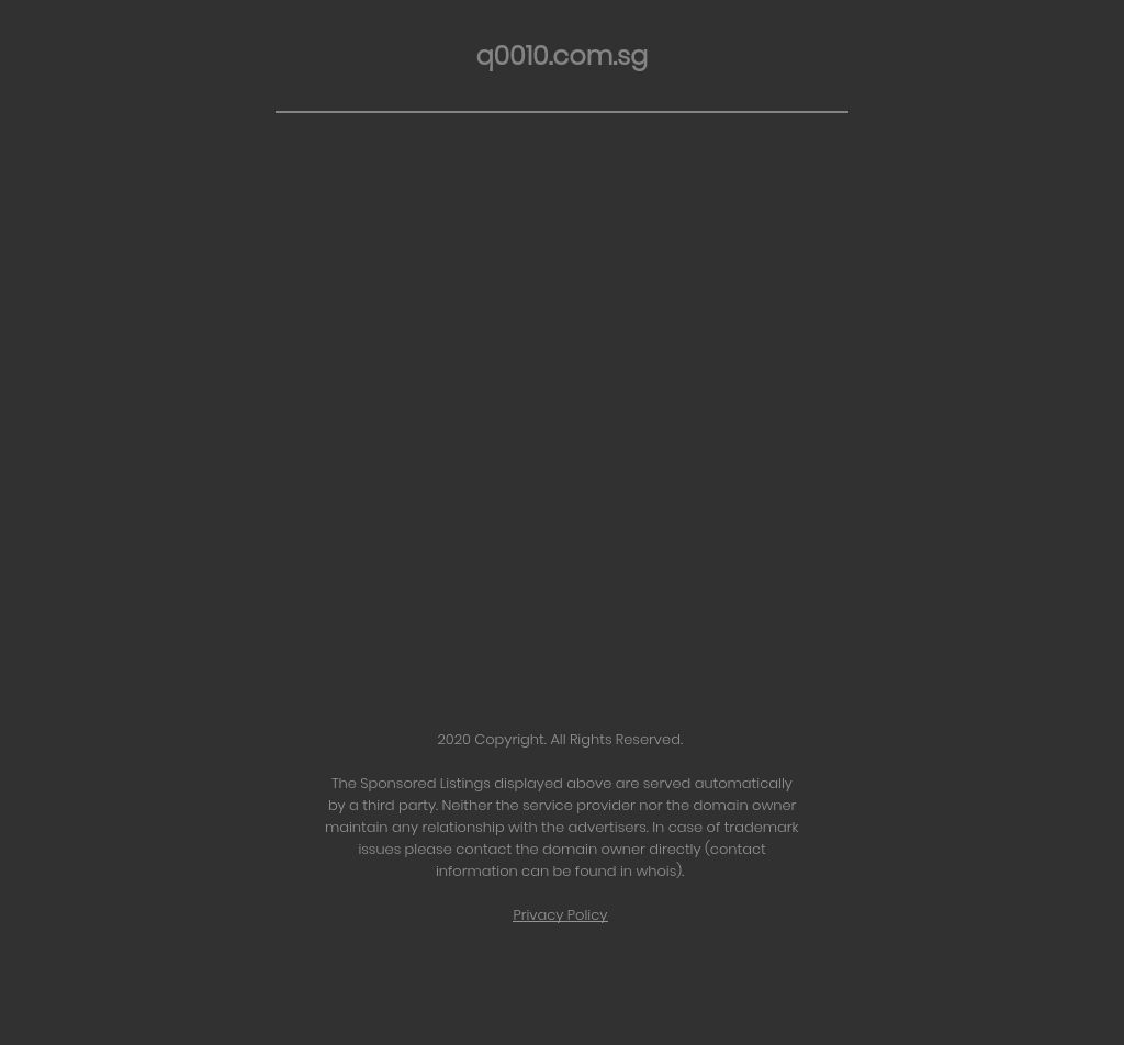 q0010.com.sg - .SG Domain Names: Singapore Business Directory