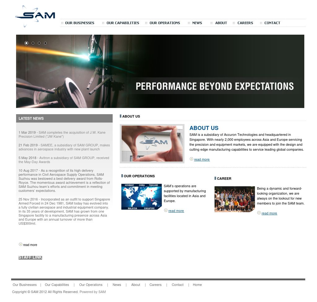 sam.sg - .SG Domain Names: Singapore Business Directory