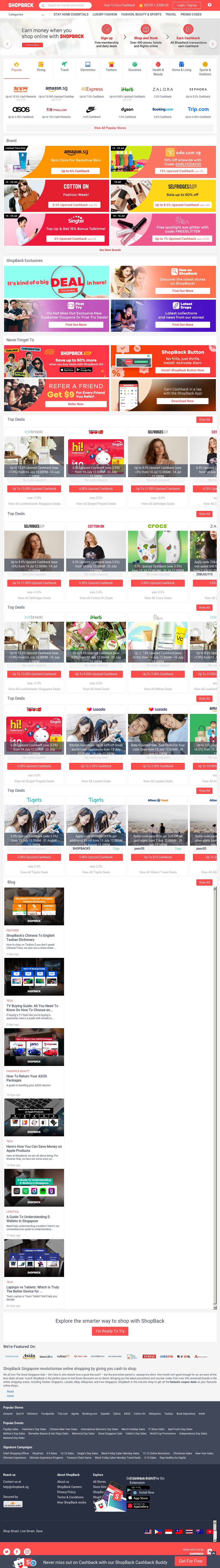 shopback.sg - .SG Domain Names: Singapore Business Directory