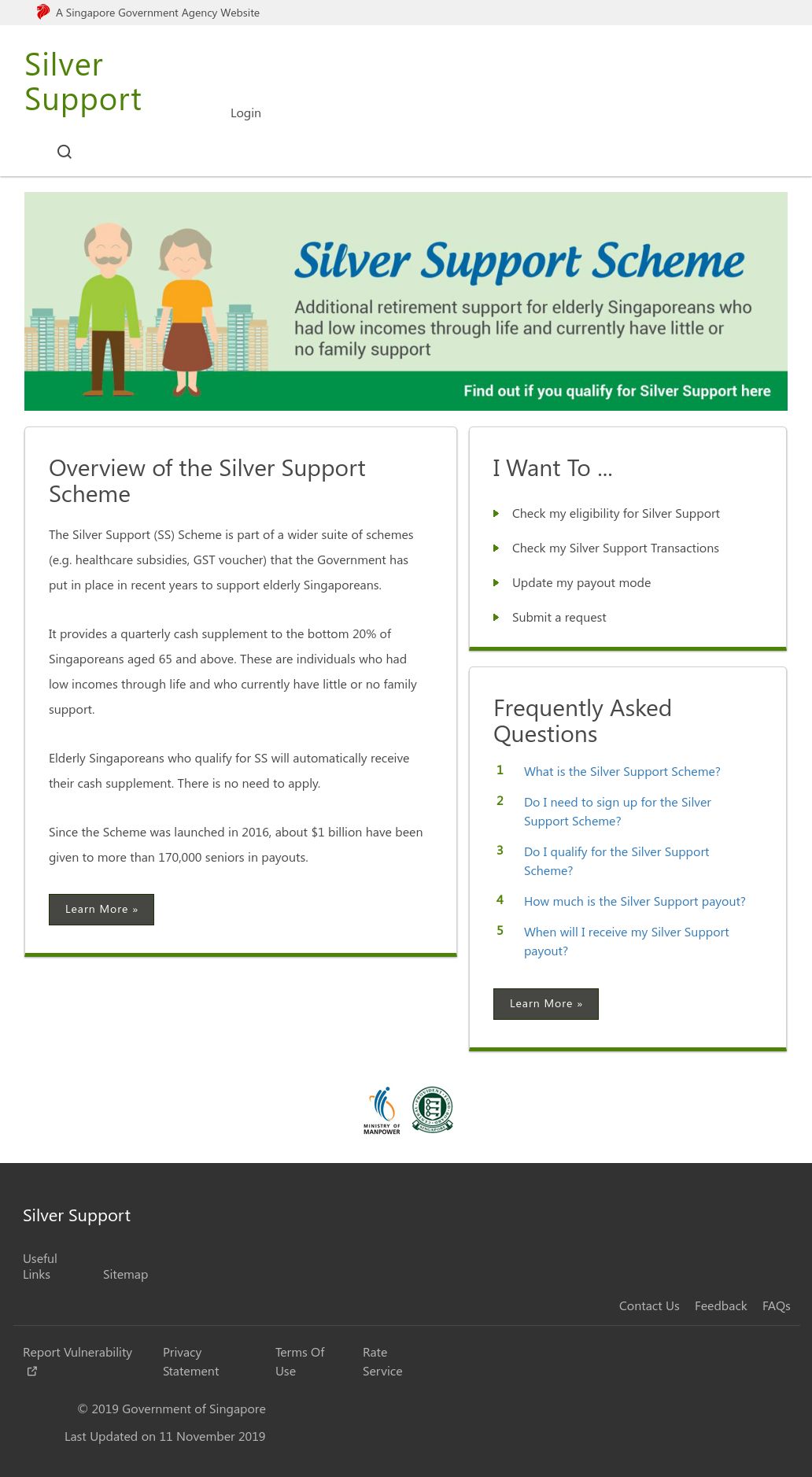 silversupport.gov.sg - .SG Domain Names: Singapore Business Directory