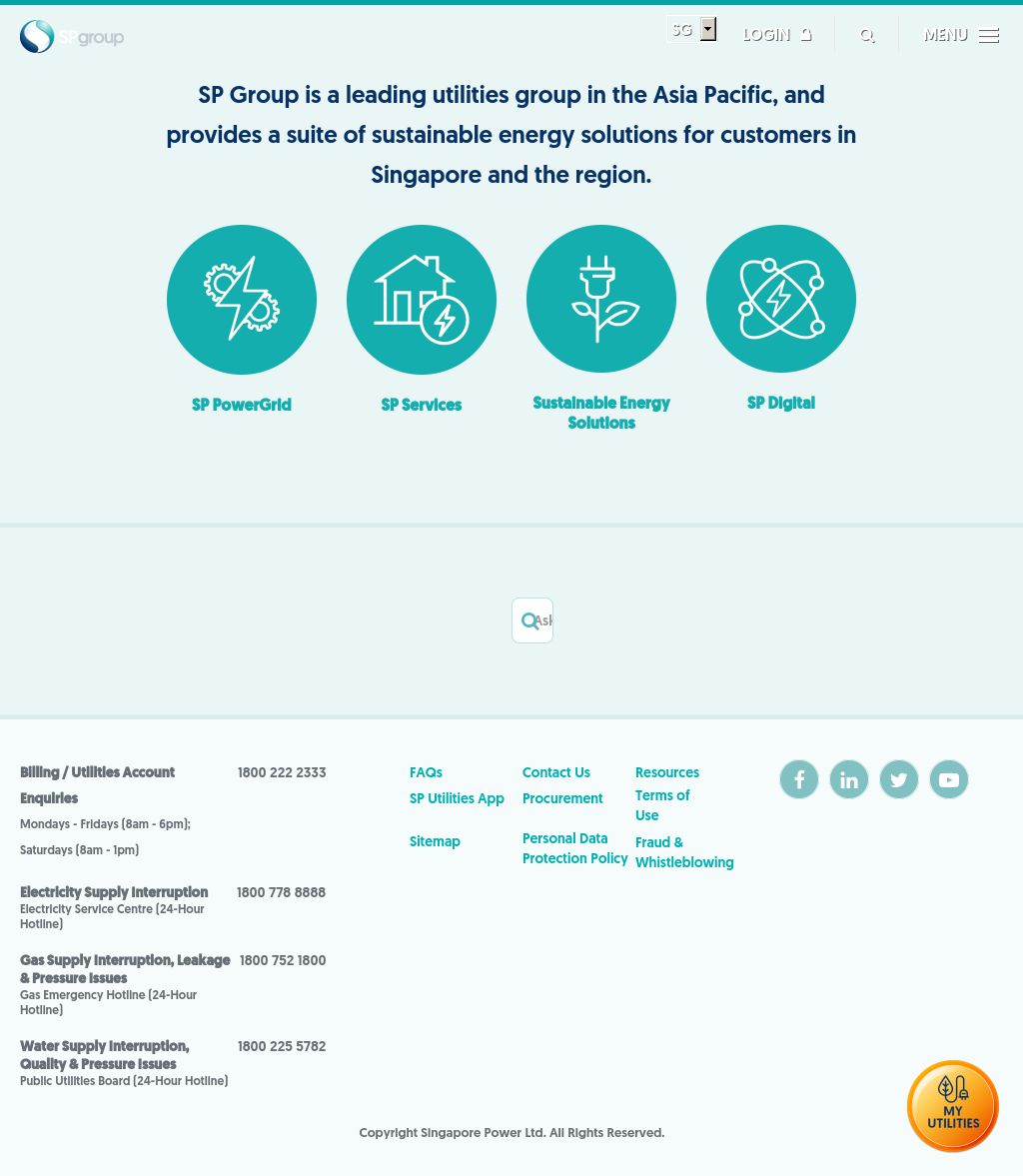 spgroup.com.sg - .SG Domain Names: Singapore Business Directory