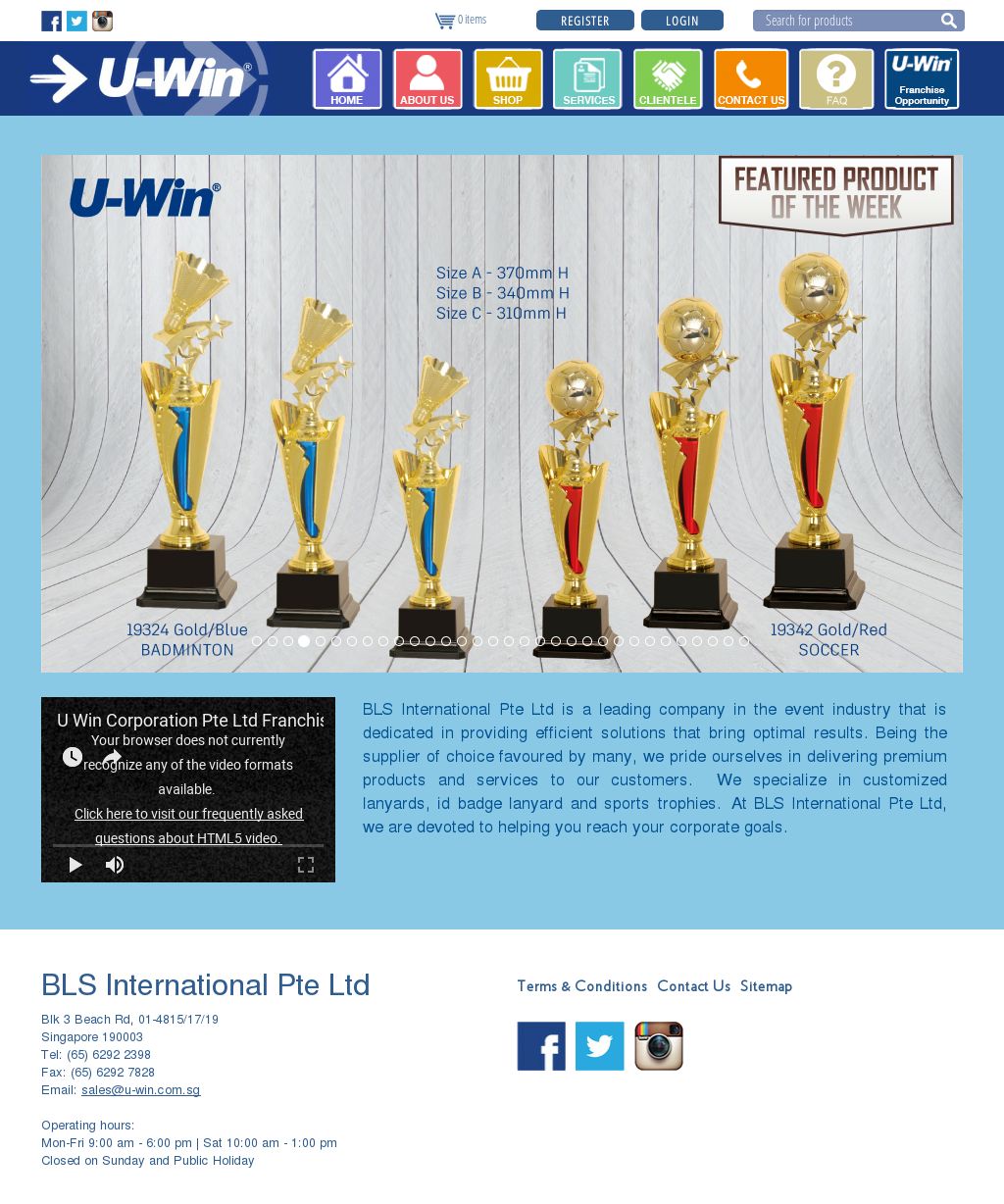 u-win.com.sg - .SG Domain Names: Singapore Business Directory