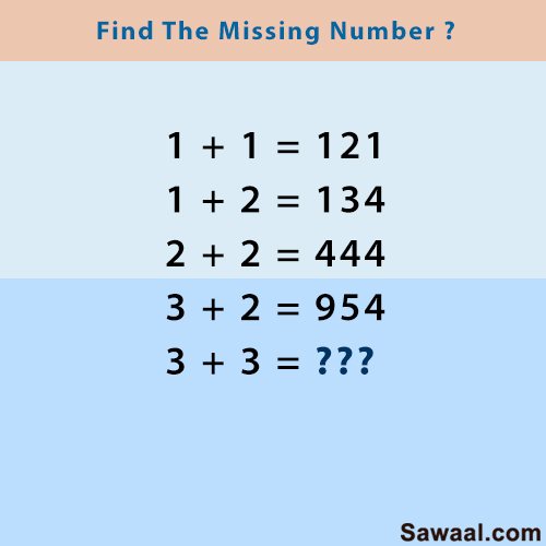 Find The Missing Number Number Puzzles ions Answers Sawaal