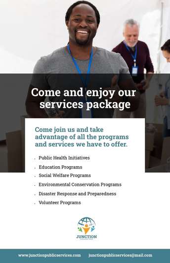 Launch Public Services Business: Editable Outdoor Banners Designs in ...