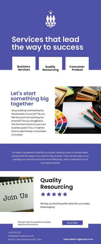 Design Your Way to Newsletter Success with Desygner! | Starting a ...