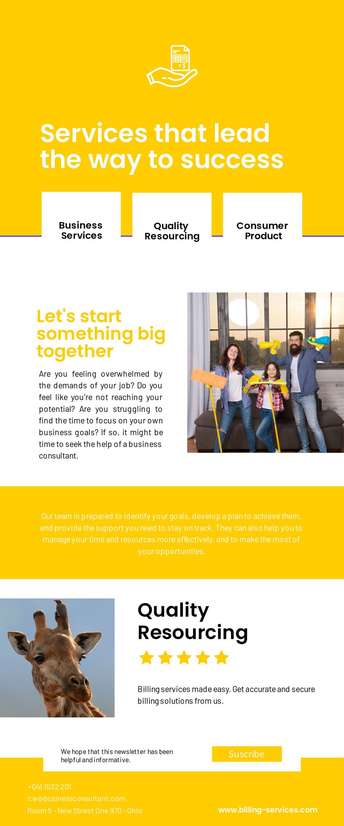 Reach More Customers with Desygner: Create Professional Newsletter ...