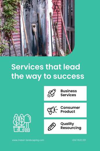 Save Time with Editable Services Templates in Pinterest Format on Desygner