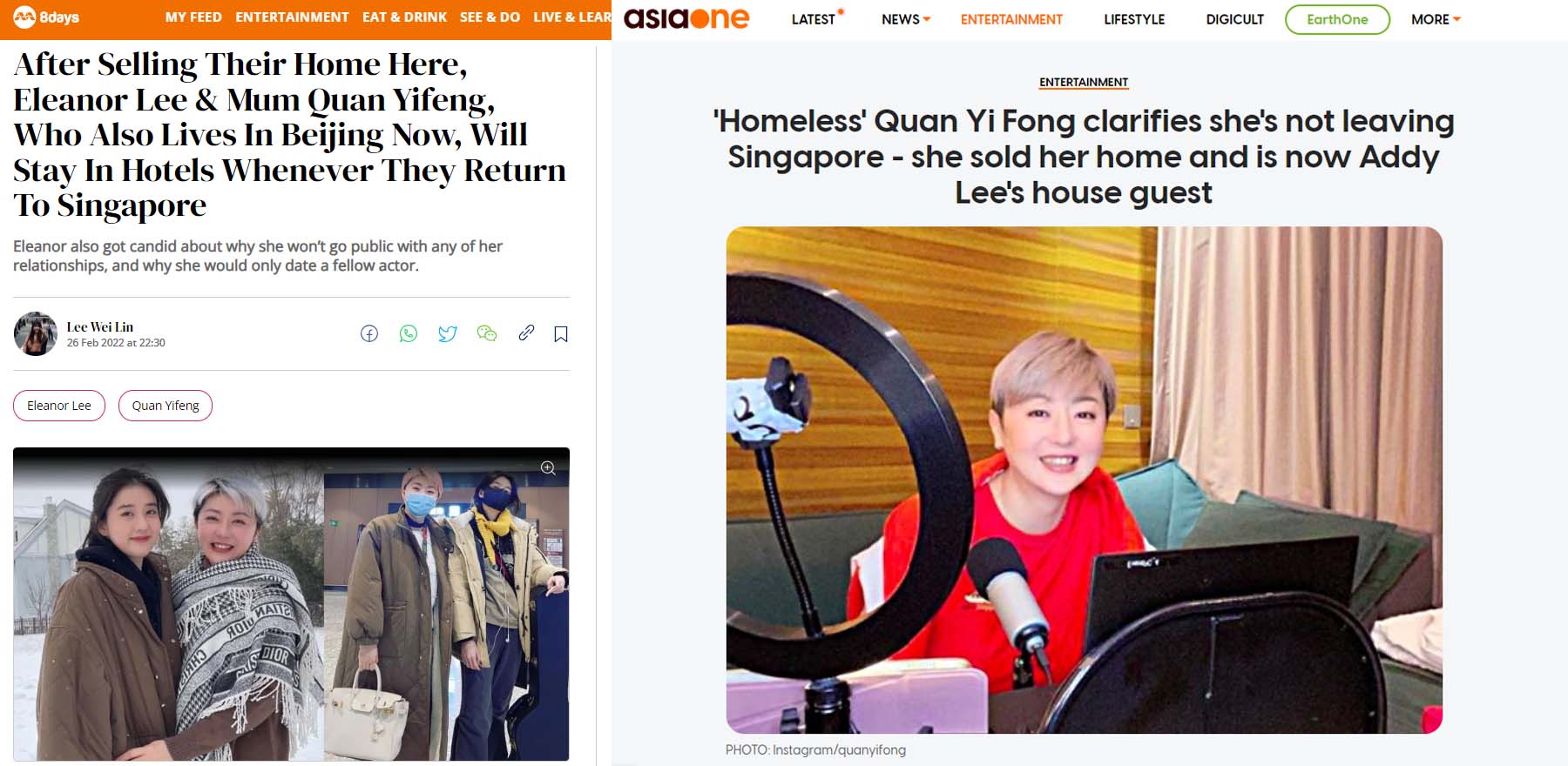 Quan Yifong is Homeless No More!