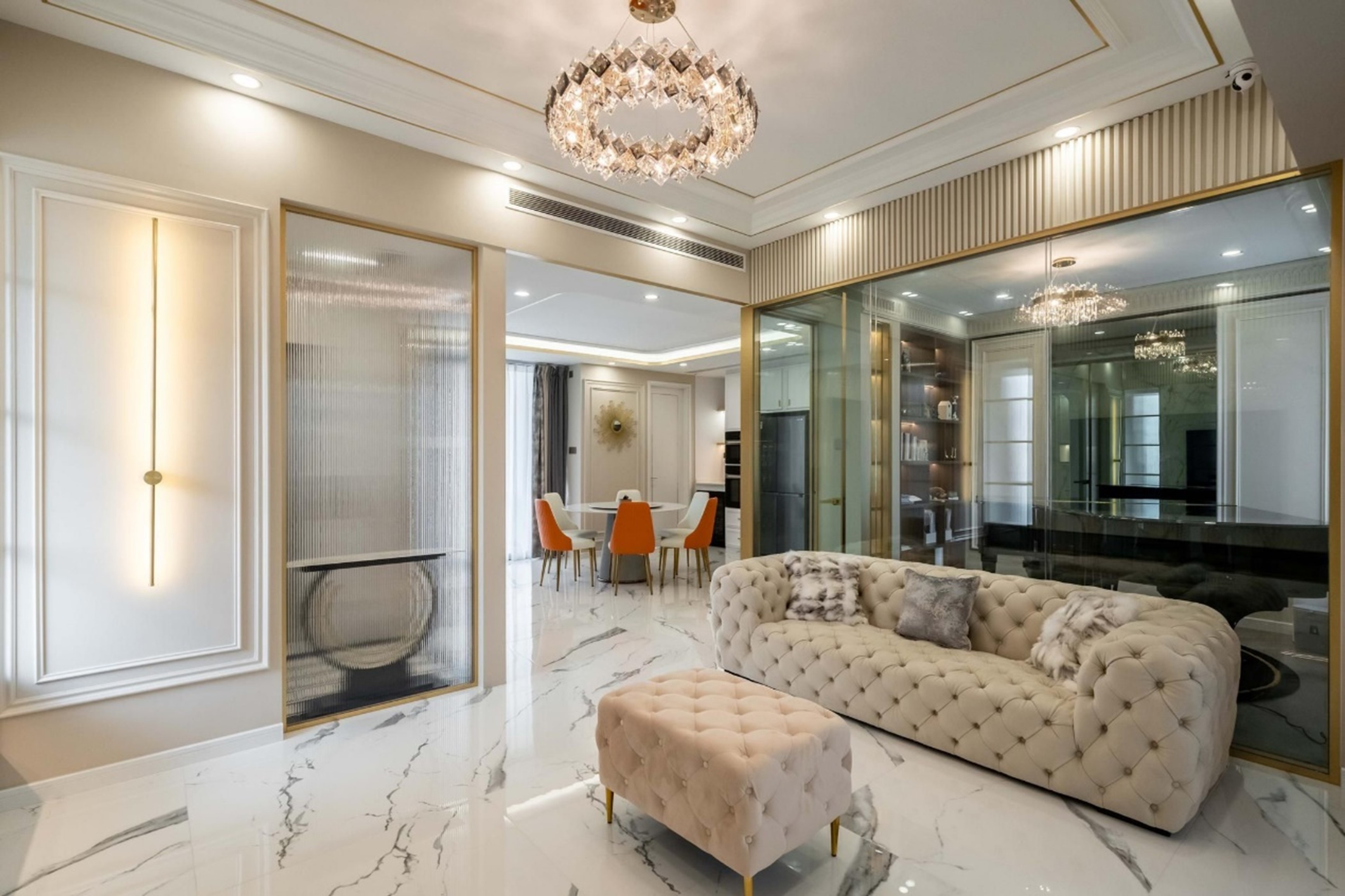 7 Groovy Ways Fluted Glass Elevates Your Modern Home