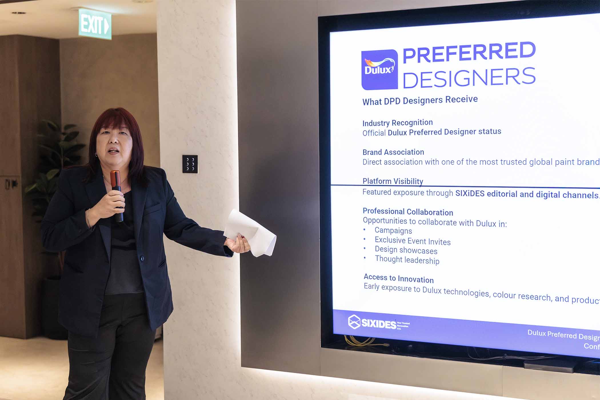 SIXiDES and Dulux Present “Mark” at Designers’ Night in Singapore