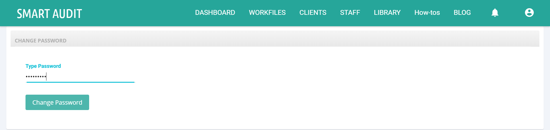 smartaudit-how-to-change-password