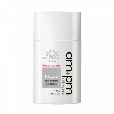 am+pm RX 10X Peptide Total-Defense Sunscreen SPF50 - Review SOCO by ...