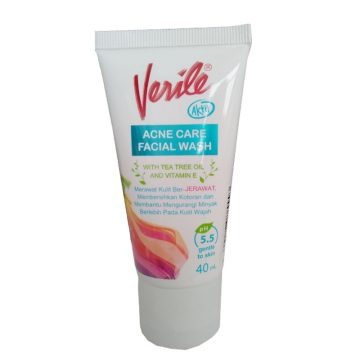 Verile Acne Care Facial Wash - Review SOCO by Sociolla