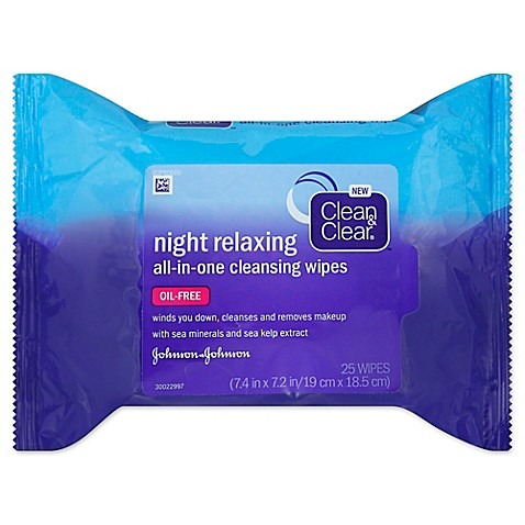 Clean & Clear® Night Relaxing All-In One Cleansing Wipes - Review SOCO ...