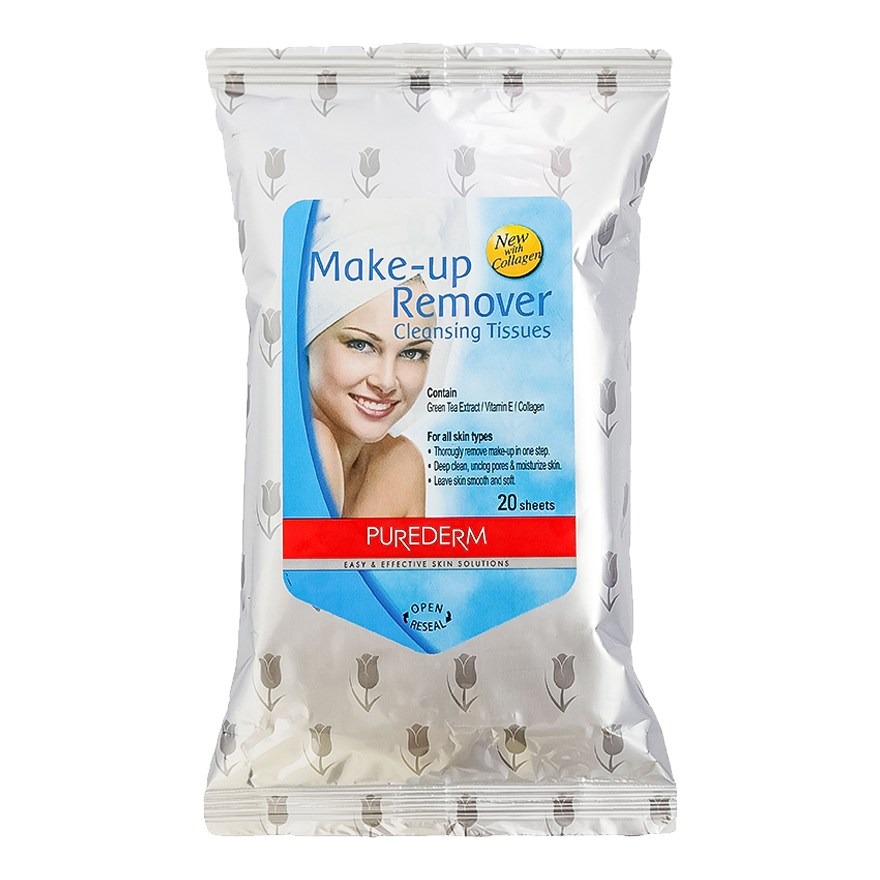 Purederm MAKE UP REMOVER TISSUE - Review SOCO by Sociolla