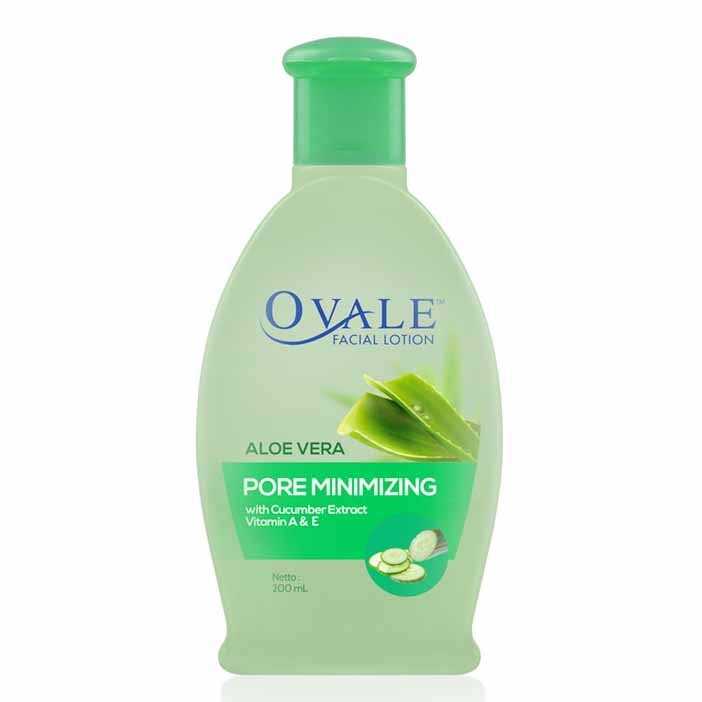 Ovale Facial Lotion Aloe Vera Pore Minimizing - Review SOCO by Sociolla