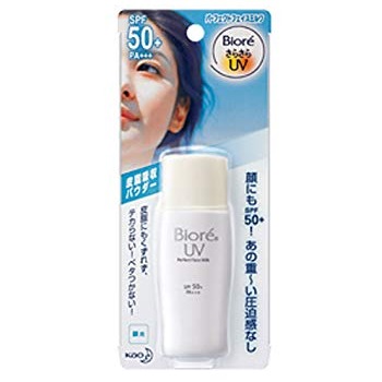 Biore UV Perfect Face Milk SPF 50 PA - Review SOCO by Sociolla