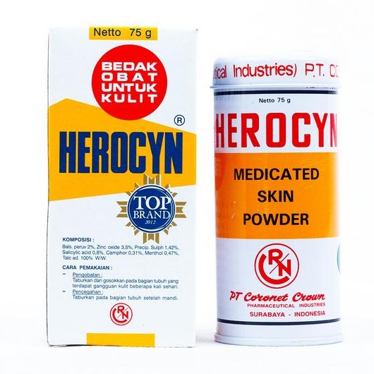 herocyn medicated skin powder - Review SOCO by Sociolla