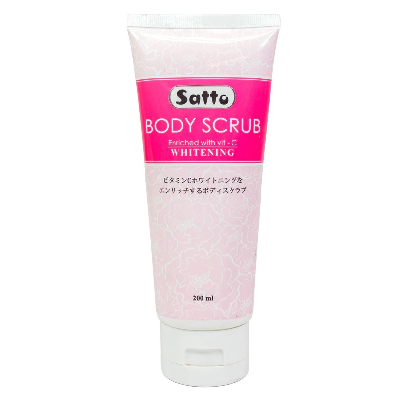 Satto Whitening Body Scrub Vitamin C - Review SOCO by Sociolla