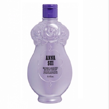 Anna Sui Rose Liquid Body Soap Purple - Review SOCO by Sociolla