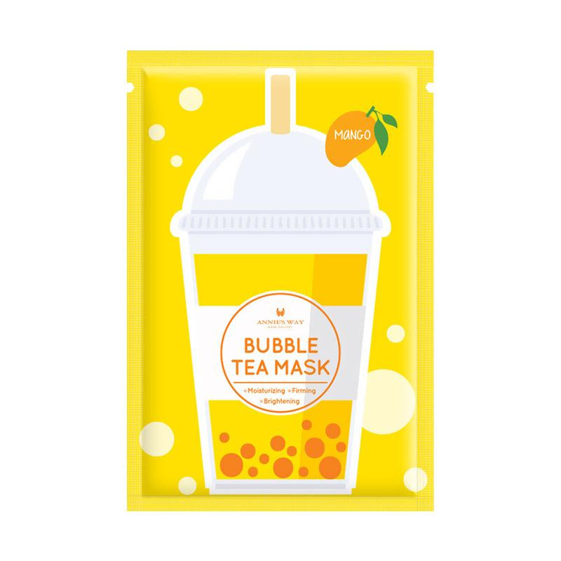 Annies Way Bubble Tea Mask Series Mango - Review SOCO by Sociolla