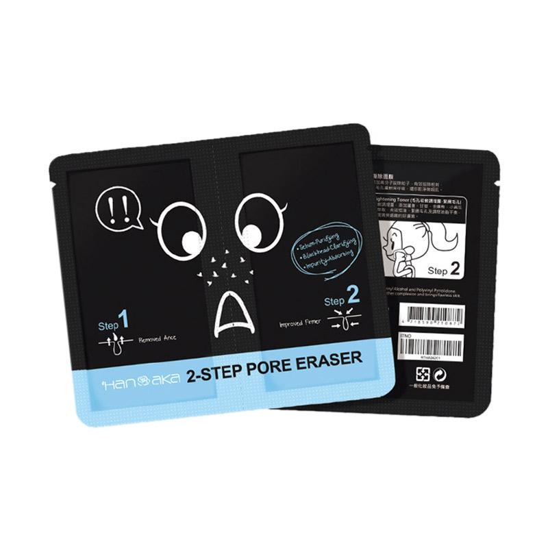 Hanaka 2 Step Pore Eraser - Review SOCO by Sociolla
