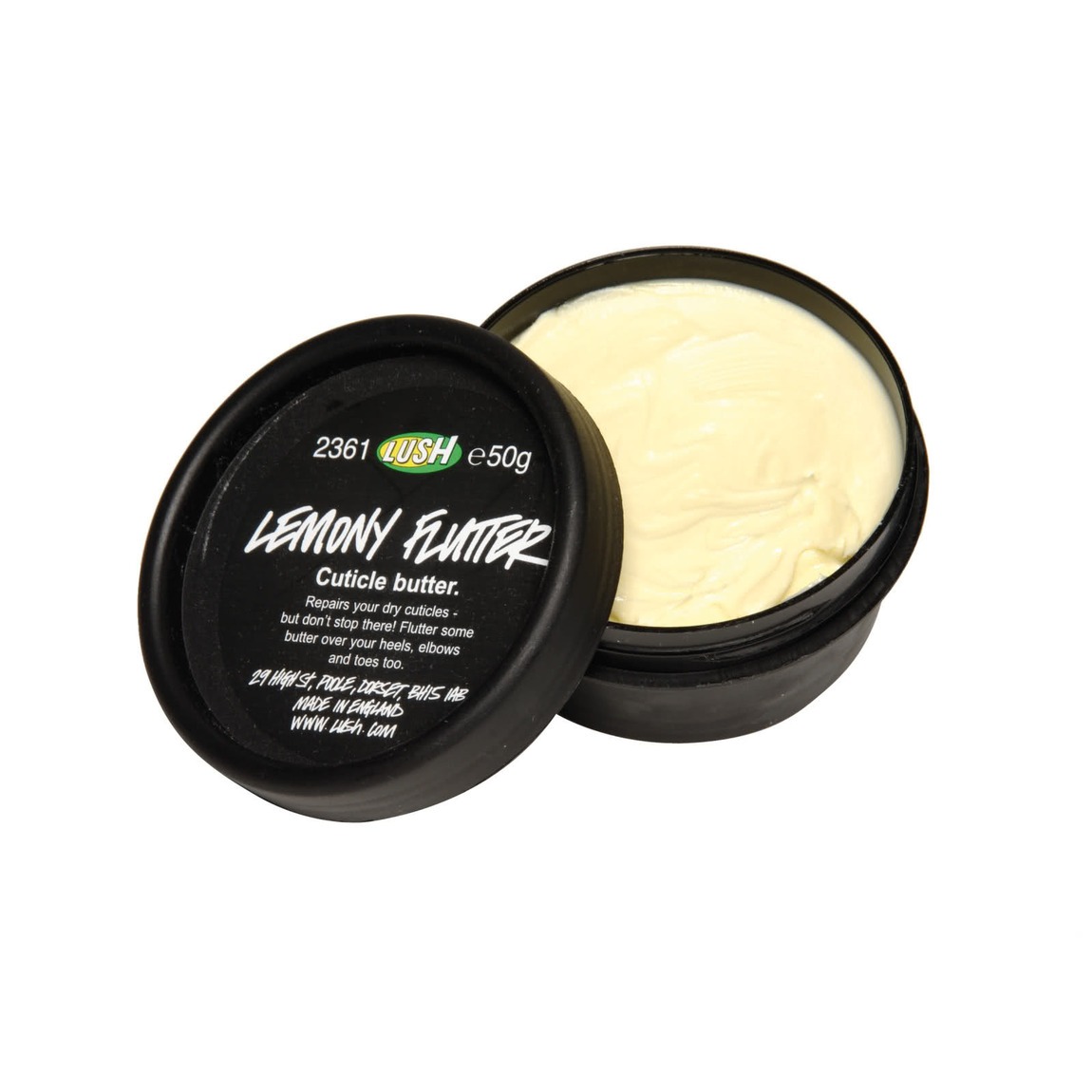 LUSH Lemony Flutter Cuticle Butter - Review SOCO by Sociolla