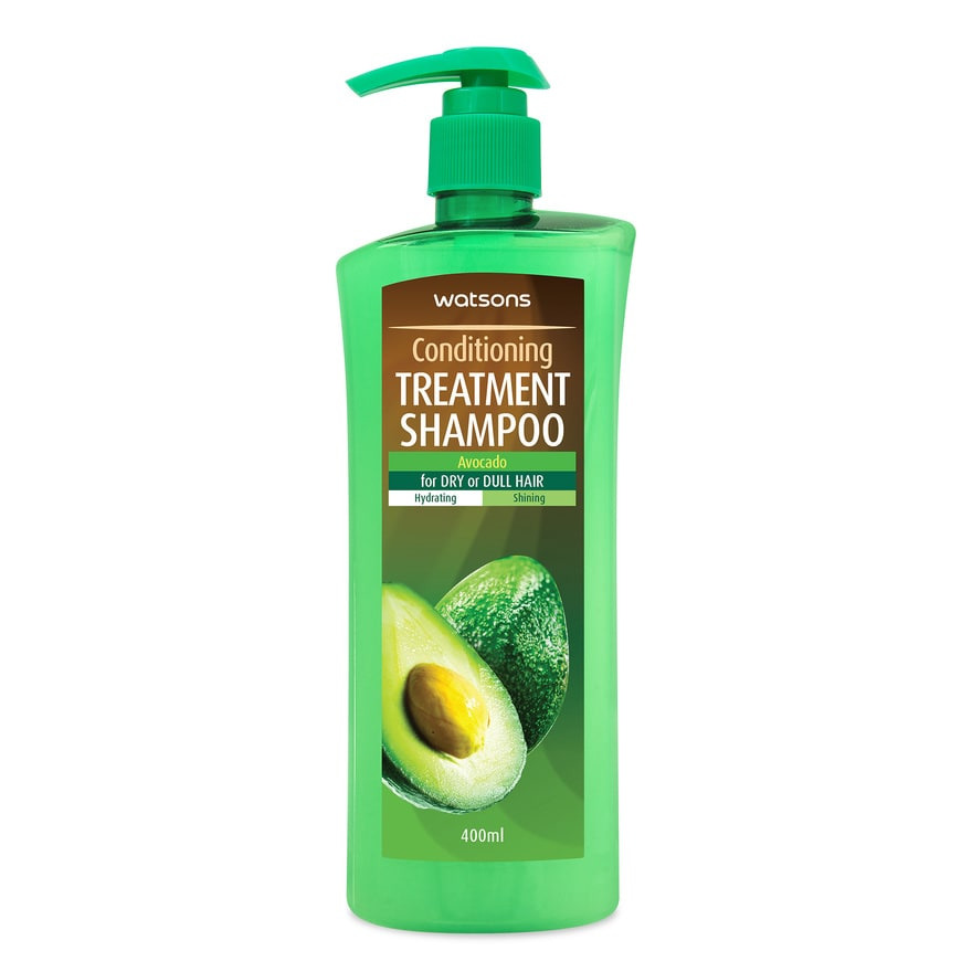 Watson Avocado Conditioning Treatment Shampoo - Review SOCO by Sociolla
