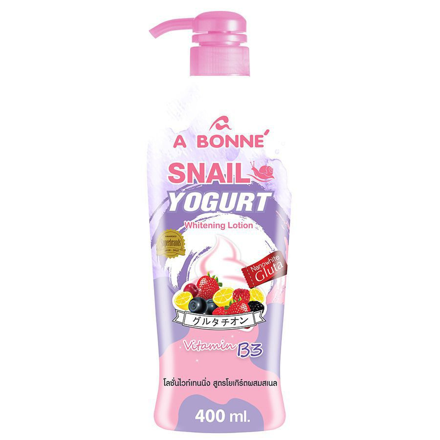 A Bonne Snail Yogurt Whitening Lotion - Review SOCO by Sociolla
