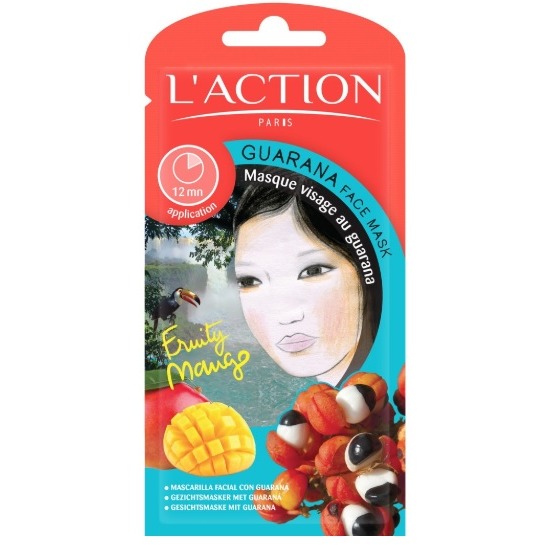 L'Action Paris Guarana Face Mask - Review SOCO by Sociolla