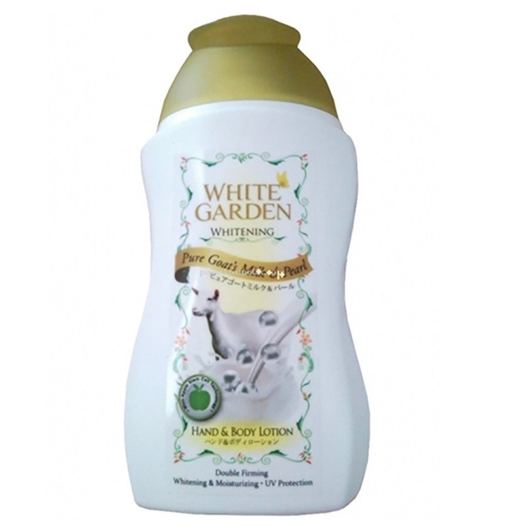 White Garden Hand Body Lotion Goat's Milk & Pearl - Review SOCO by Sociolla