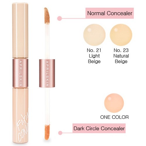 APRILSKIN Fixing Dual Concealer - Review SOCO by Sociolla
