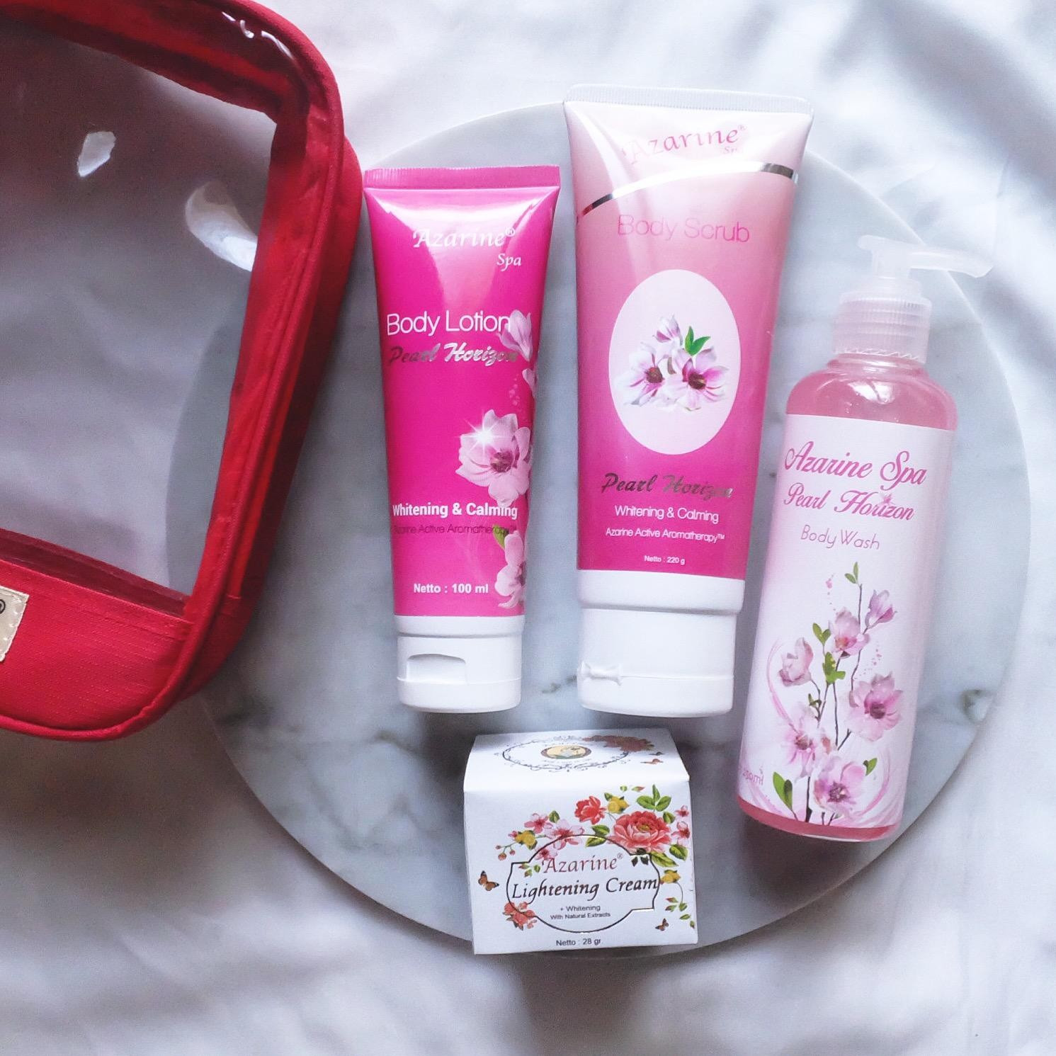 Azarine Pearl Horizon Whitening Package - Review SOCO by Sociolla