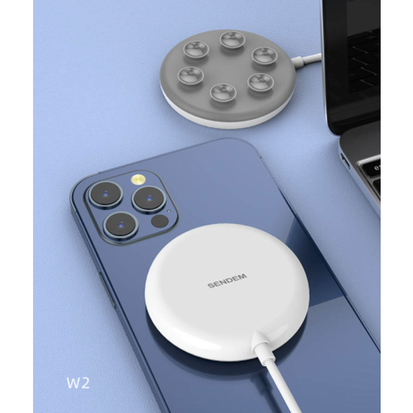 Sendem W2 Wireless Charger แท่นชาร์จแบบไร้สาย รวดเร็ว 15 วัตต์ ...
