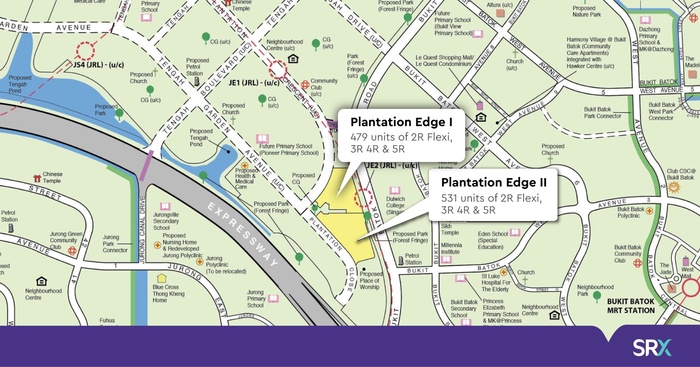 Plantation Edge I & II @ Tengah BTO Launch in October 2023