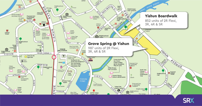 Yishun Boardwalk, Grove Spring @ Yishun BTO Launch in February 2022