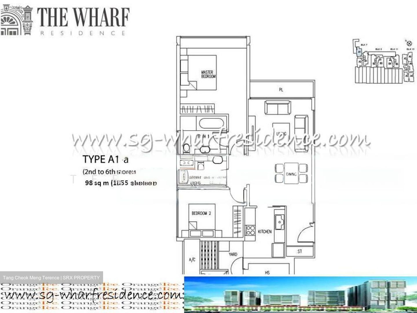 The Wharf Residence (D9), Condominium - For Rent #100471331