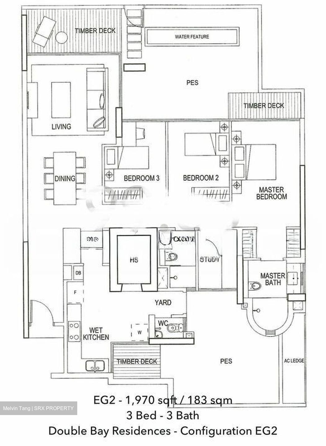Double Bay Residences (D18), Condominium - For Rent #102317611