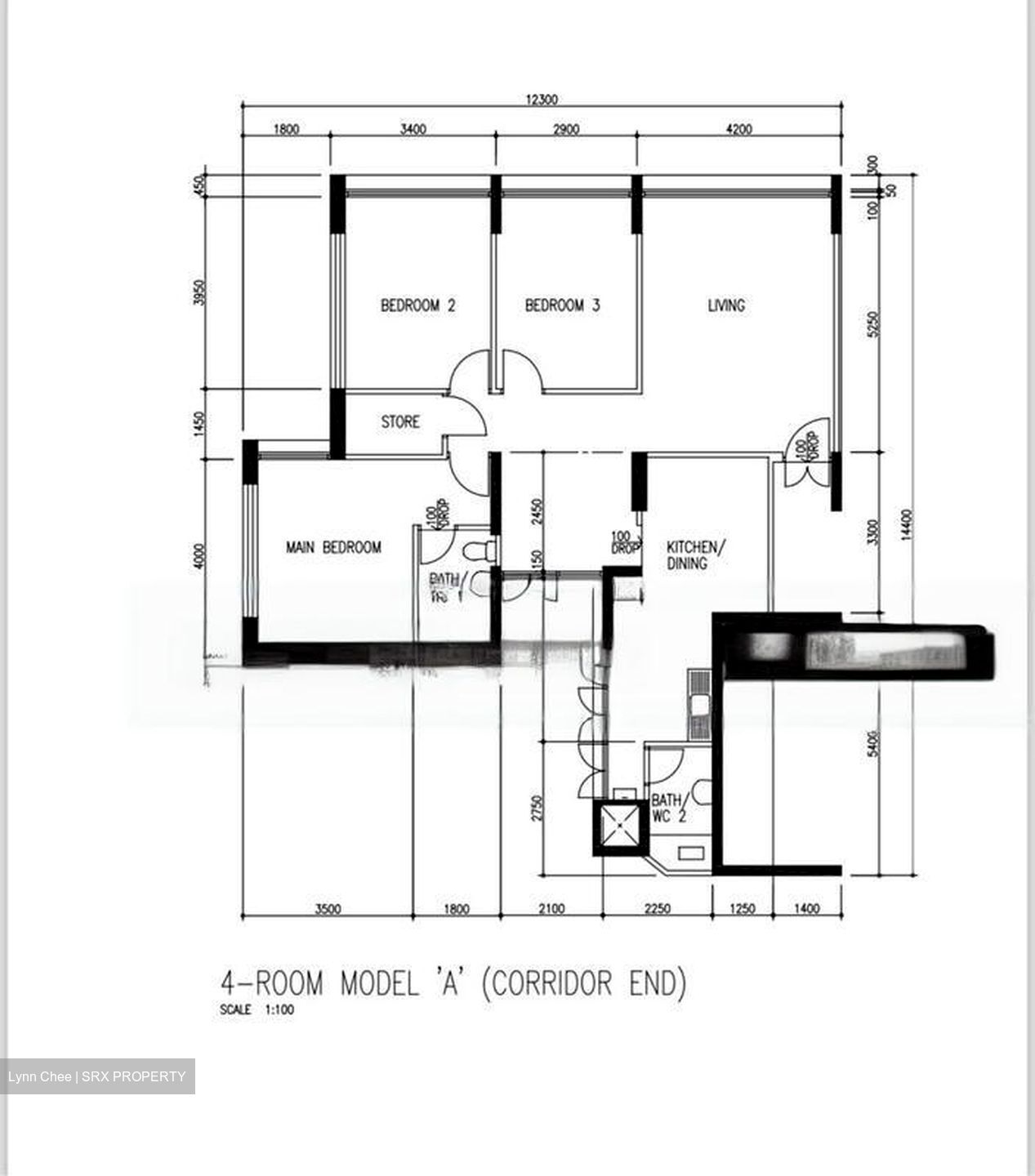 Rowell Road (Central Area), HDB 4 Rooms - For Sale #102898701