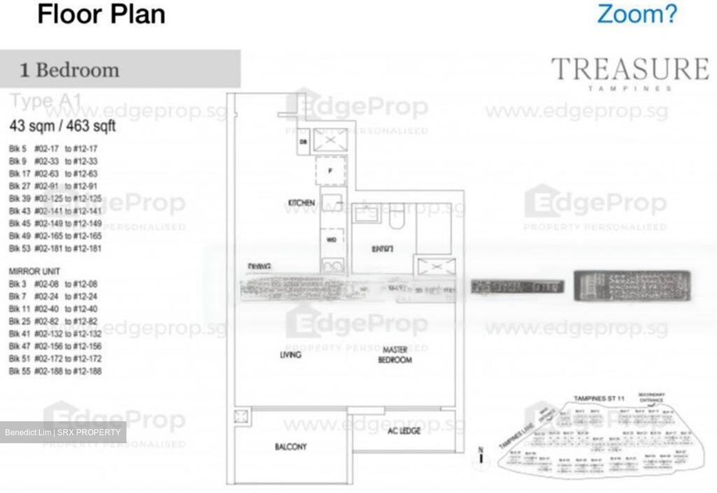 Treasure At Tampines (D18), Condominium - For Sale #103732211